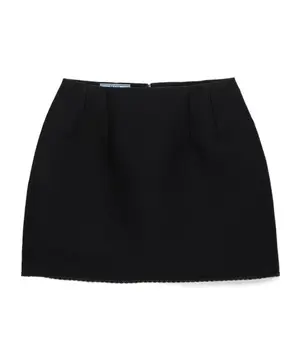 Prada Mini Skirt With Lace Trim