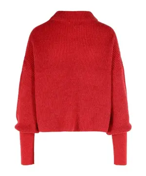 Closed Knitwear Long Sleeve Ribbed Pullover - Red