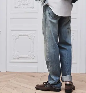 Dior Panelled Straight-leg Jeans