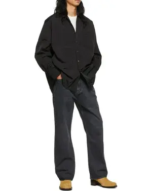 Our Legacy Straight Leg Washed Jeans - Black