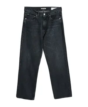 Our Legacy Third Cut Relaxed Jeans In Washed - Black