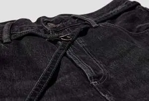 Acne Studios Mid Waisted Wide-leg Jeans With Detachable Belt