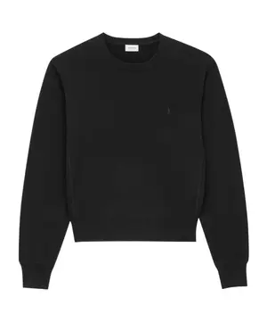 Saint Laurent Cassandre Crewneck Sweatshirt