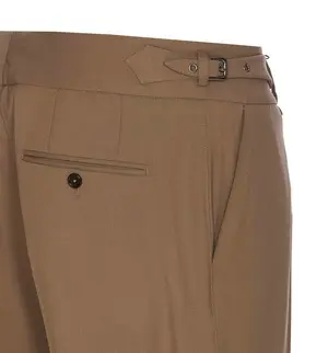 Dolce & Gabbana Belted Straight Leg Trousers