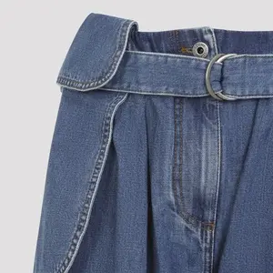 Loewe Straight-leg Cargo Jeans - Blue