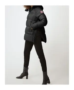 Canada Goose Cypress Puffer Hooded Jacket - Black