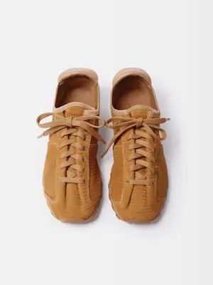 Jacquemus The Tennis Soft Sneakers - Camel