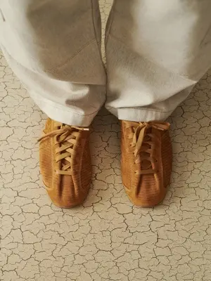 Jacquemus The Tennis Soft Sneakers - Camel
