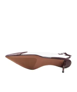 Alaïa Le Coeur" Slingback Pumps - Multicolor