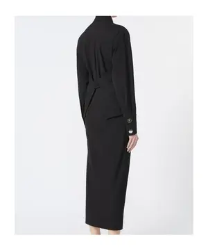 Sportmax Pirania Ruched Button-up Dress