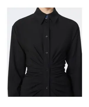 Sportmax Pirania Ruched Button-up Dress