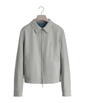 Dior Reversible Zipped Jacket With Book Cover Embroidery