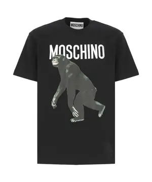 Moschino Printed T-shirt - Black