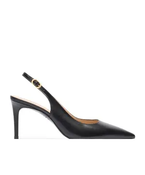 STUART WEITZMAN Power Slingback 75 Pumps - Black