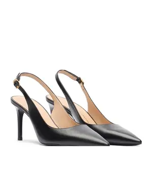 STUART WEITZMAN Power Slingback 75 Pumps - Black