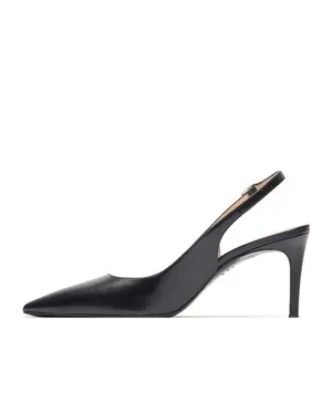 STUART WEITZMAN Power Slingback 75 Pumps - Black