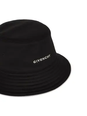 Givenchy Logo Embroidered Bucket Hat