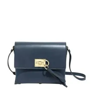 FERRAGAMO Studio Clamshell Crossbody Bag