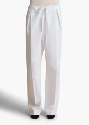 Khaite Trenton Drawstring Trousers