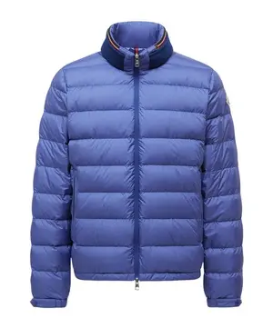 Moncler Brendann Zip-up Padded Jacket - Blue