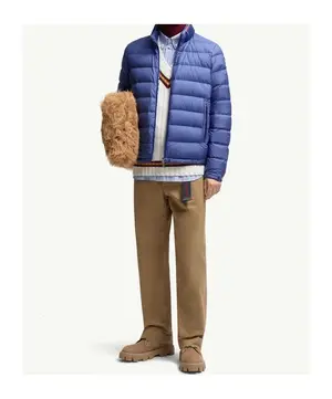 Moncler Brendann Zip-up Padded Jacket - Blue