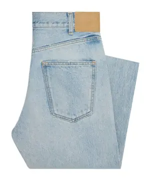 Celine Dylan Flared Jeans In Rider Wash Denim