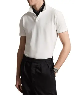 Polo Ralph Lauren Logo Embroidered Custom Slim Fit Polo Shirt