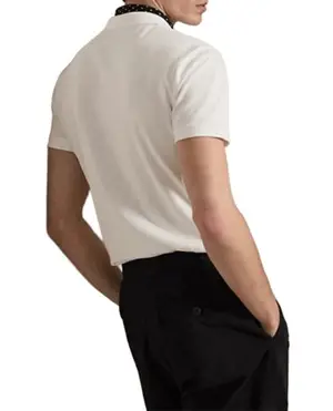 Polo Ralph Lauren Logo Embroidered Custom Slim Fit Polo Shirt