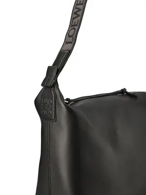 Loewe Cubi Jacquard Strap Crossbody Bag