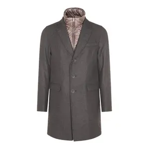 Herno High Collar Coat - Black