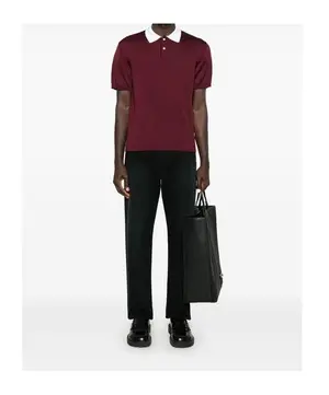 Prada Logo Plaque Straight-leg Jeans