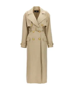 Balmain Double-breasted Trench Coat