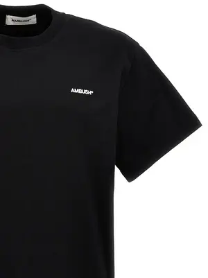 AMBUSH Logo Printed Three Pack T-shirts - Black