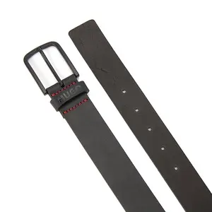 Hugo Boss Leather Pin Buckle Belt