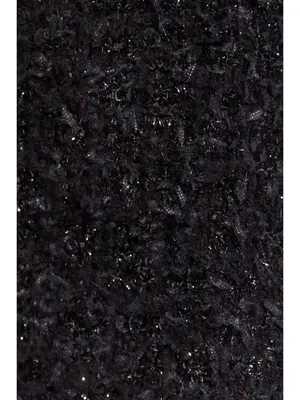 Balenciaga Tweed Midi Skirt With Slit Detail