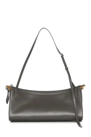 Alaïa Le Click East West Shoulder Bag - Grey