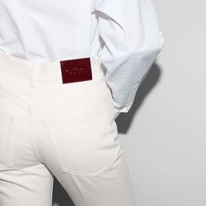 Gucci Cropped Flared Denim Pants
