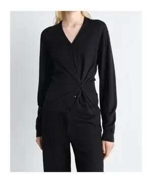 LEMAIRE Twisted V-neck Jumper