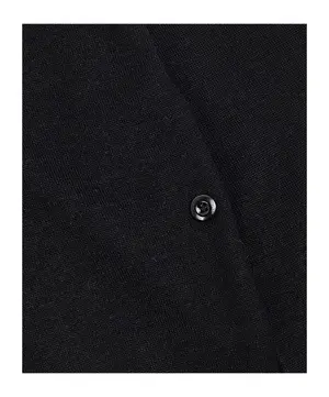 LEMAIRE Twisted V-neck Jumper - Black
