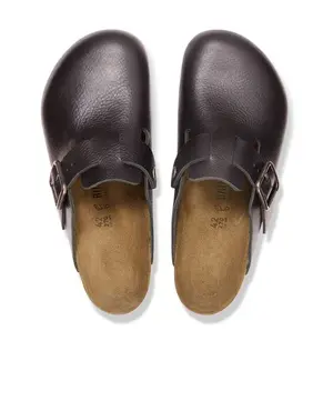BIRKENSTOCK Buckled Clogs - Black