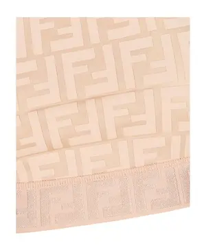 Fendi Monogram Ff Pattern Cropped Top