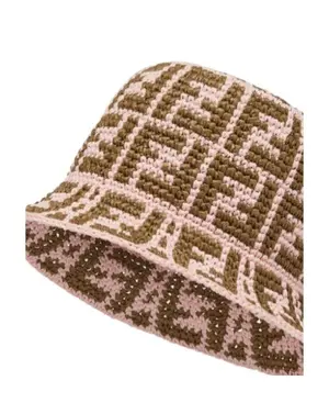 Fendi Monogram Jacquard Bucket Hat
