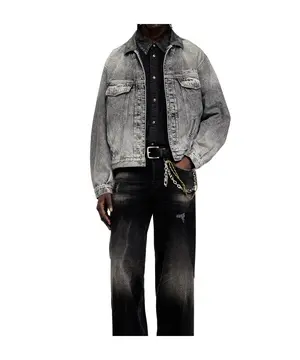 DIESEL® D-denver-s Denim Jacket - Grey