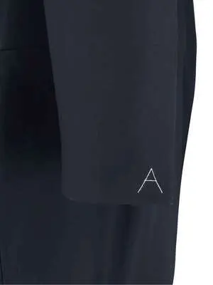 Alaïa Double-breasted Lapel Coat - Black