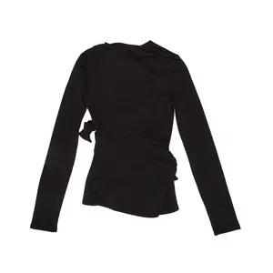 Acne Studios Long Sleeve Knot Detail Top