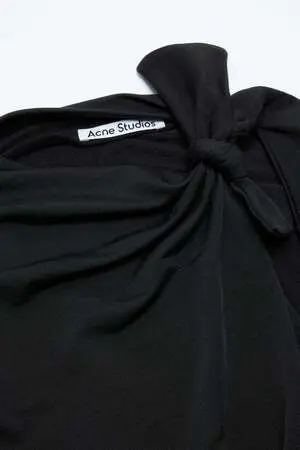 Acne Studios Long Sleeve Knot Detail Top