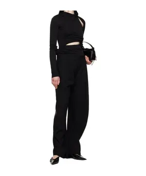 Acne Studios Long Sleeve Knot Detail Top