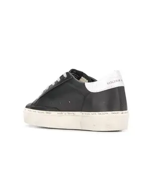 GOLDEN GOOSE Hi Star Sneakers - Black