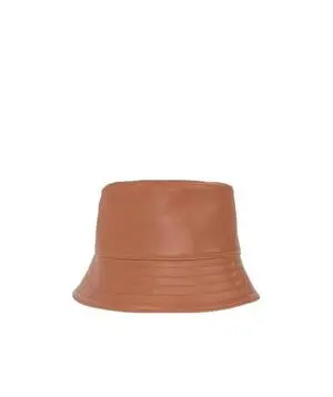 Loewe Quilted Fisherman's Bucket Cap - Brown