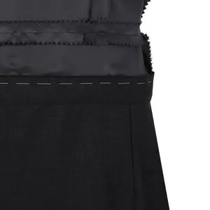 MAISON MARGIELA Sleeveless Midi Dress With Deconstructed Bodice